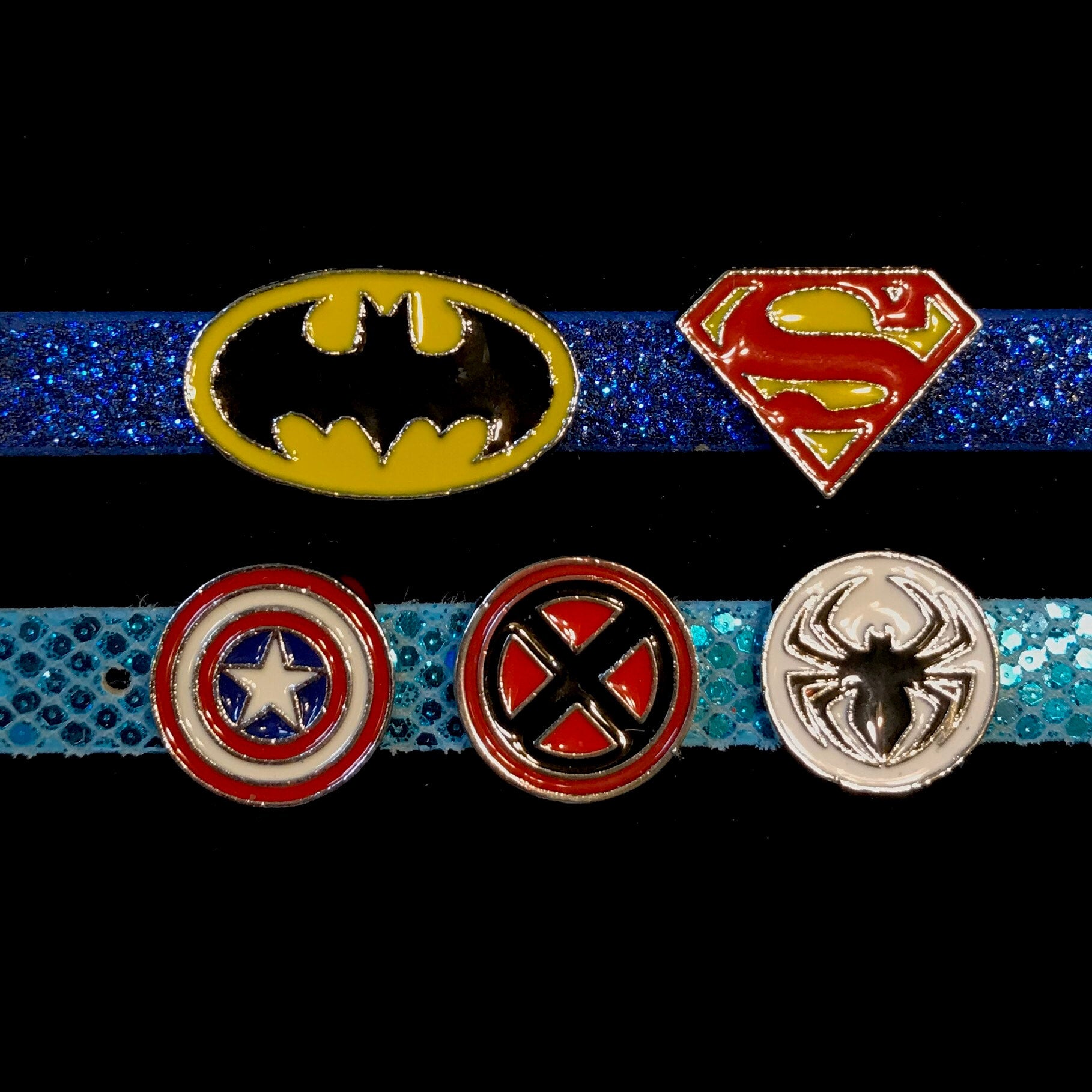 Superhero 8mm Slide Charms | Dragon Bling